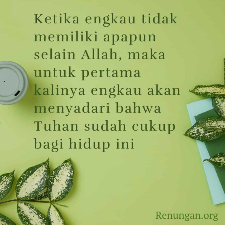 Saat Teduh - Sebab Engkau Besertaku | Renungan.org